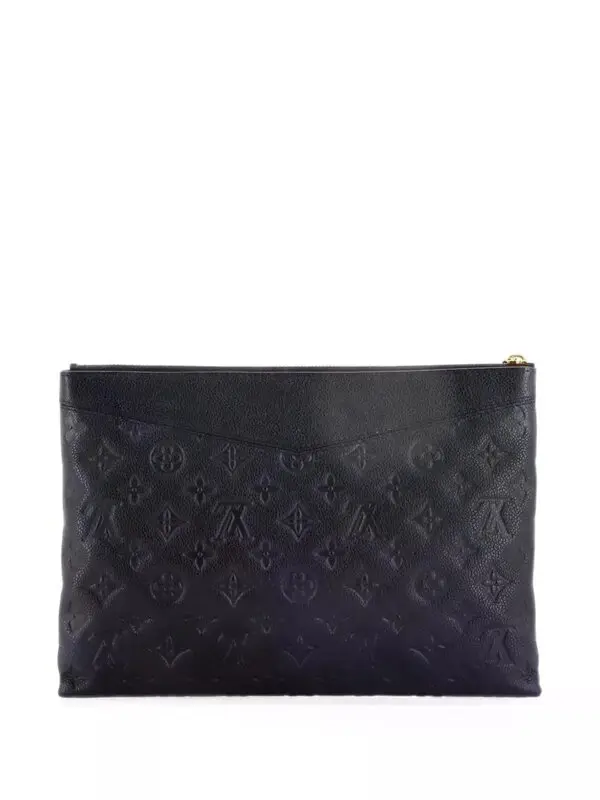 LOUIS VUITTON Daily Monogram Empreinte Leather Pouch