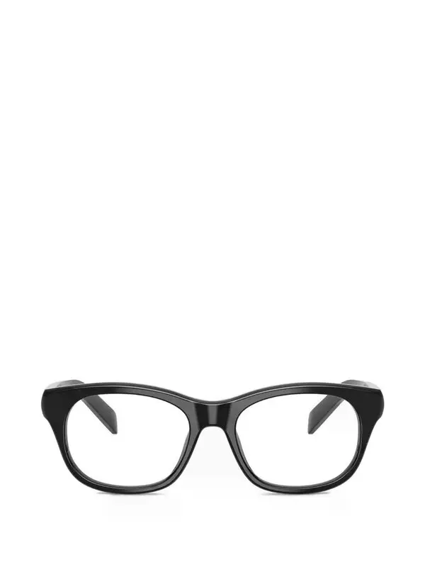 Prada Oval-frame Glasses - Black