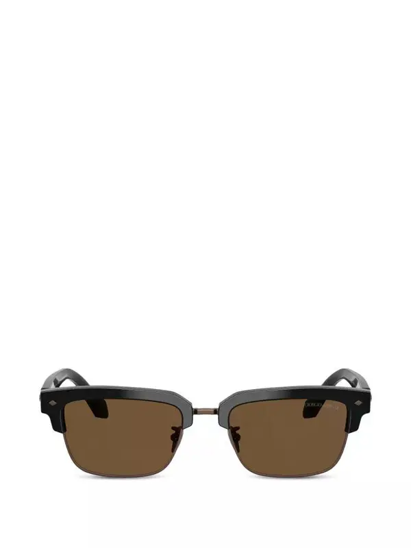 Giorgio Armani Logo-detail Sunglasses