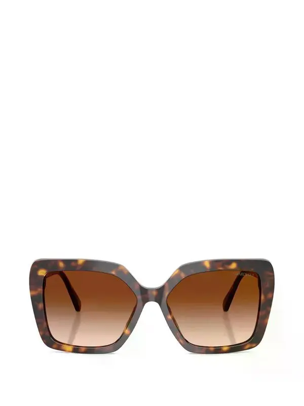SWAROVSKI Crystal-embellished Square-frame Sunglasses