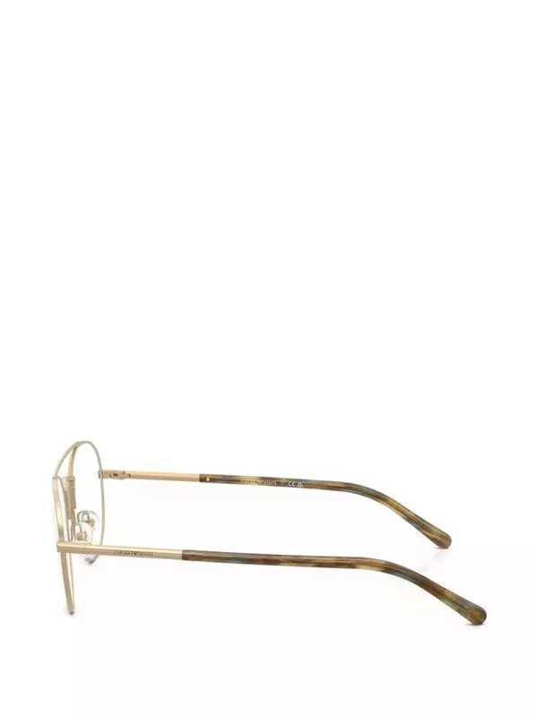 Emporio Armani Round Frame Eyeglasses