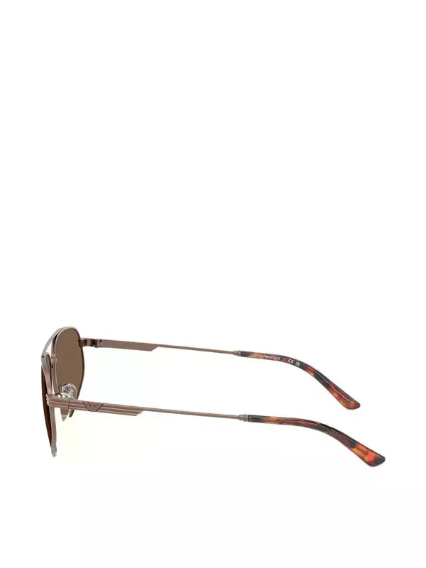 Emporio Armani Pilot Frame Sunglasses