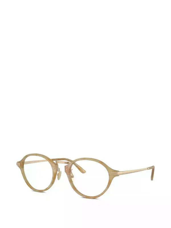 Giorgio Armani Round-frame Glasses