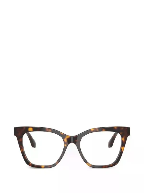 Giorgio Armani Square-frame Glasses - Brown
