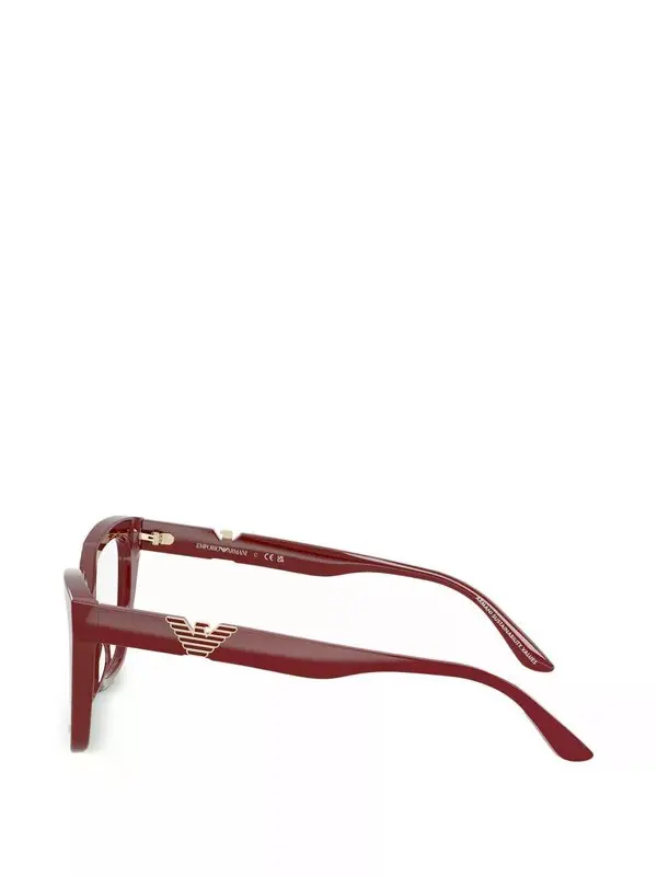 Emporio Armani Logo Geometric Glasses