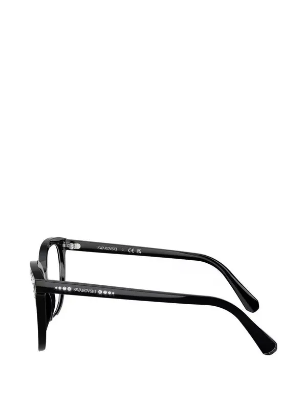 SWAROVSKI Crystal-embellished Square-frame Glasses
