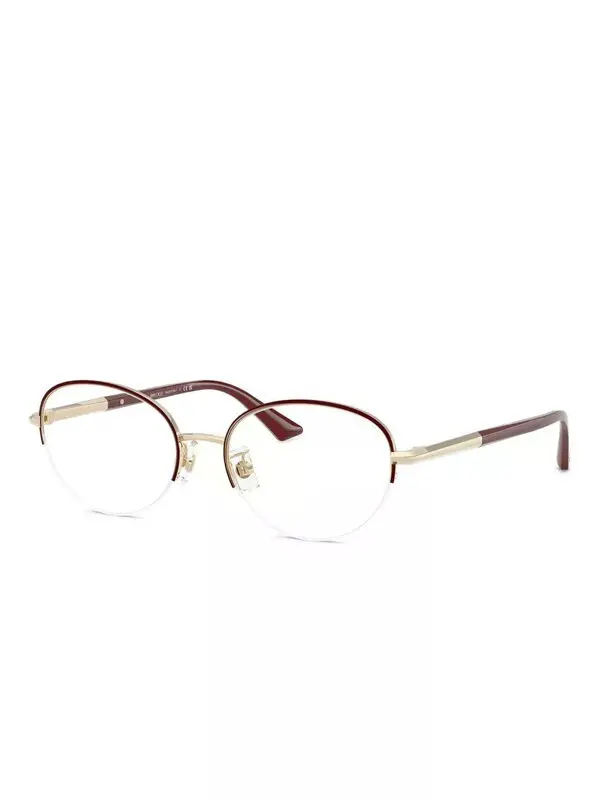 JIMMY CHOO Oval-frame Glasses