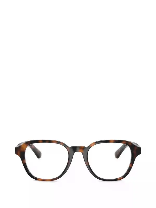 Burberry Tortoiseshell-effect Square-frame Glasses