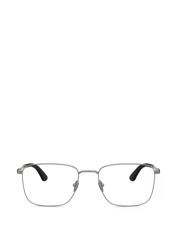 Giorgio Armani Square-frame Glasses - Grey