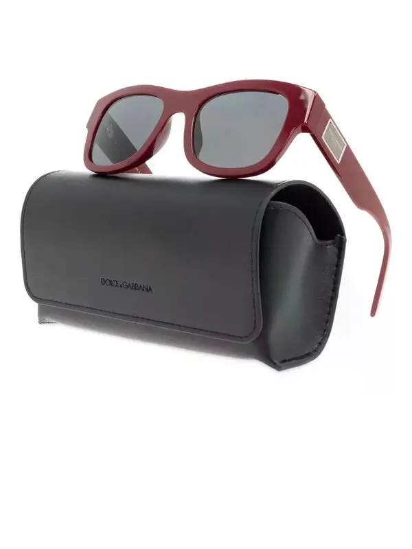 Dolce & Gabbana Logo-plaque Sunglasses