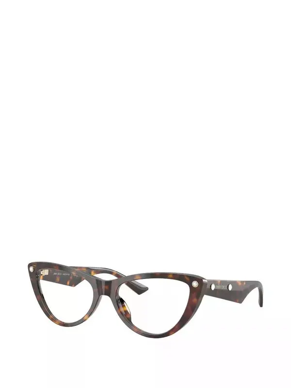 JIMMY CHOO Havana Cat-eye Glasses