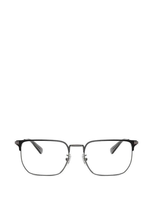 COACH Logo-plaque Square-frame Glasses
