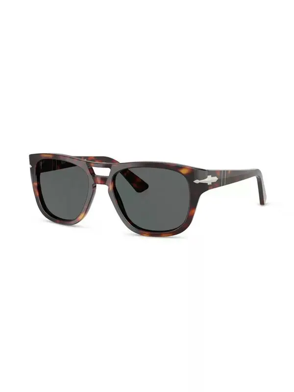 Persol Acetate Sunglasses With Tortoiseshell Effect - Brown