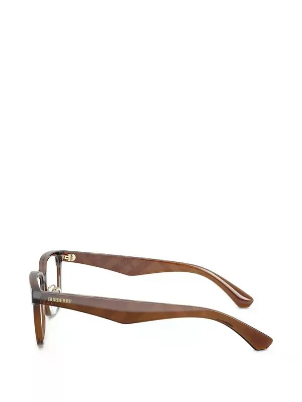 Burberry Patterned Square-frame Glasses