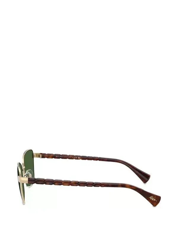 POLO RALPH LAUREN EYEWEAR Shiny Pale Geometic Sunglasses