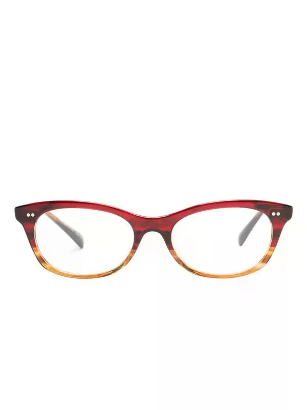Oliver Spencer Dezerai Rectangle-frame Glasses