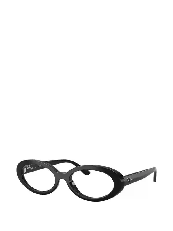Ray-ban Logo-plaque Cat-eye Glasses