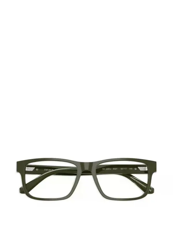 Emporio Armani Square-frame Glasses