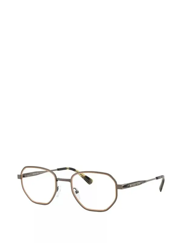 Michael Kors Joshua Tree Geometric Metal-frame Glasses