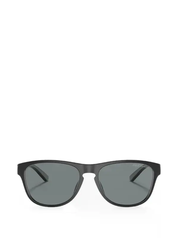 POLO RALPH LAUREN EYEWEAR Matte-finish Rectangle-frame Sunglasses