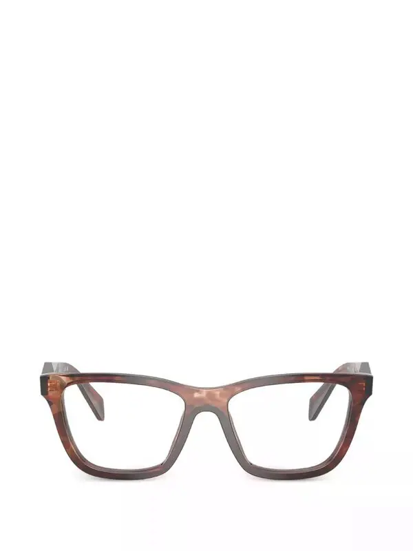 Prada Square-frame Glasses - Brown