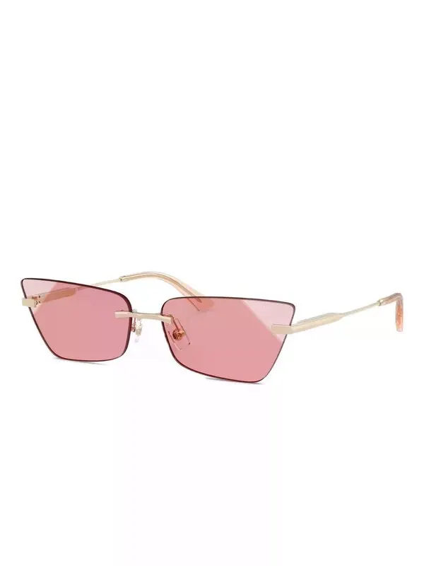 JIMMY CHOO Geometric-frame Sunglasses