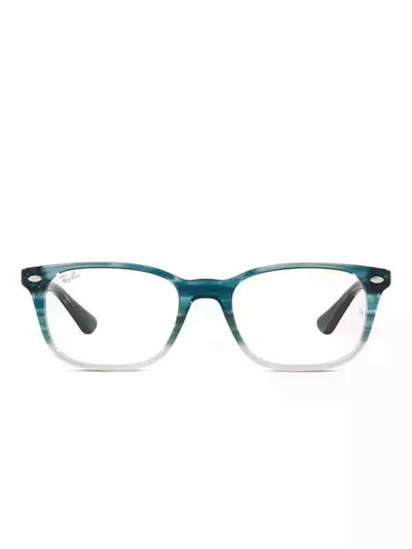 Ray-ban Rx5375 Rectangle Glasses - Blue