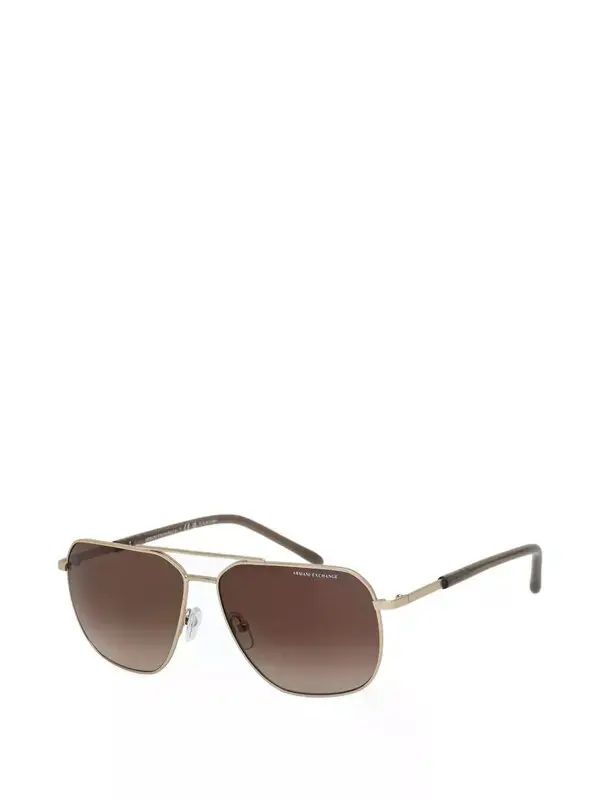 Armani Exchange Pilot-frame Sunglasses