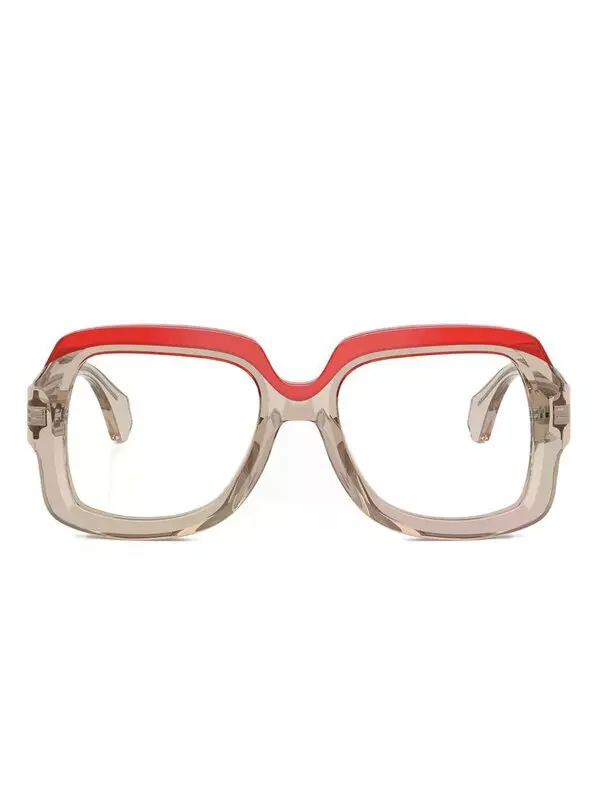 ALAIN MIKLI Square Frame Eyeglasses