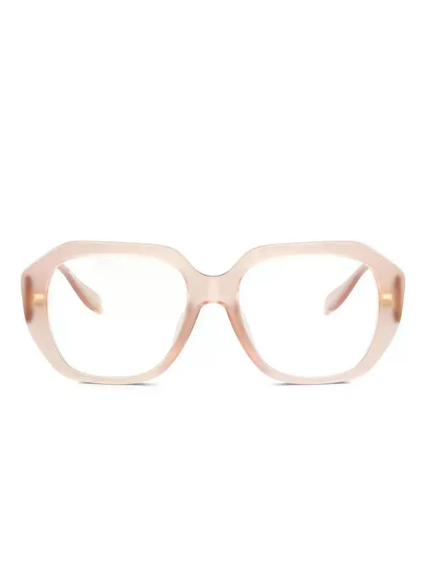 Michael Kors Geometric-frame Glasses - Pink