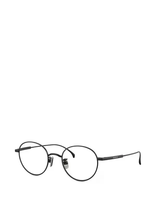 Moncler Round-frame Glasses - Black