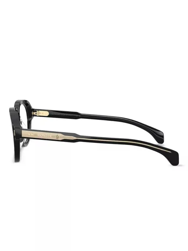 Moncler Gold-detail Round Frames