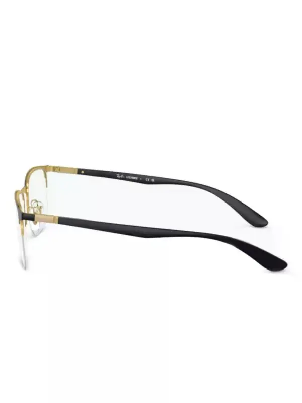 Ray-ban Browline-frame Glasses - Black