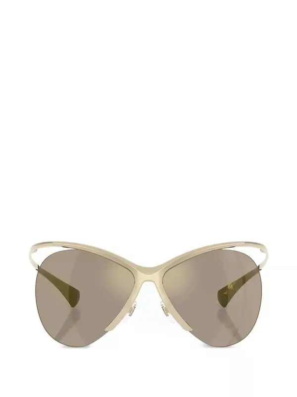 Burberry Butterfly-frame Sunglasses - Gold