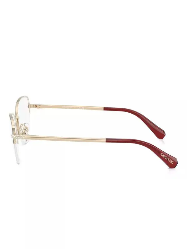 SWAROVSKI Crystal-embellished Cat Eye-frame Glasses