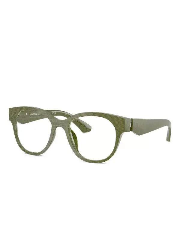 ALAIN MIKLI Round Frame Eyeglasses