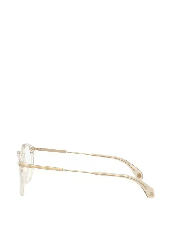 Moncler Round-frame Glasses - Neutrals