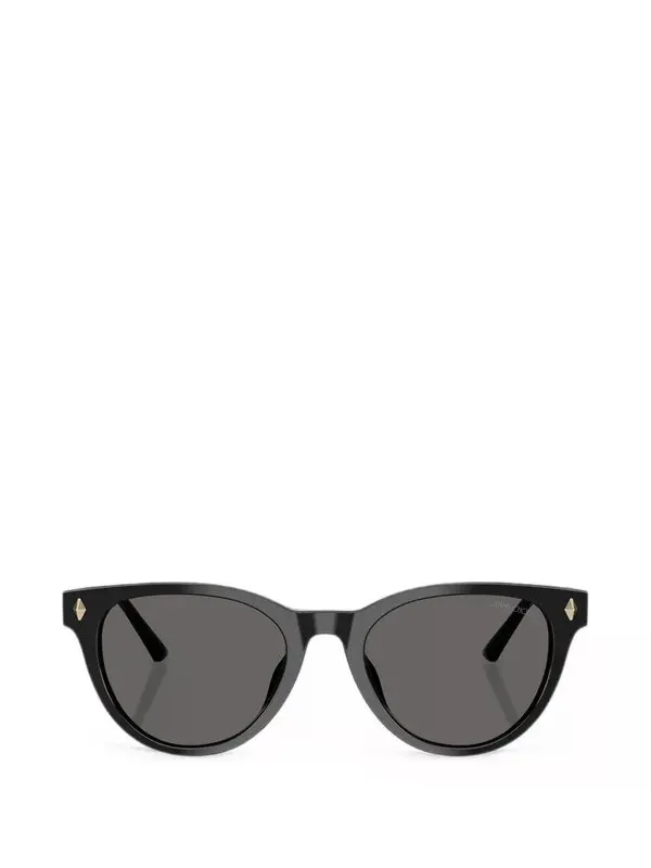 JIMMY CHOO Logo-print Cat-eye Sunglasses