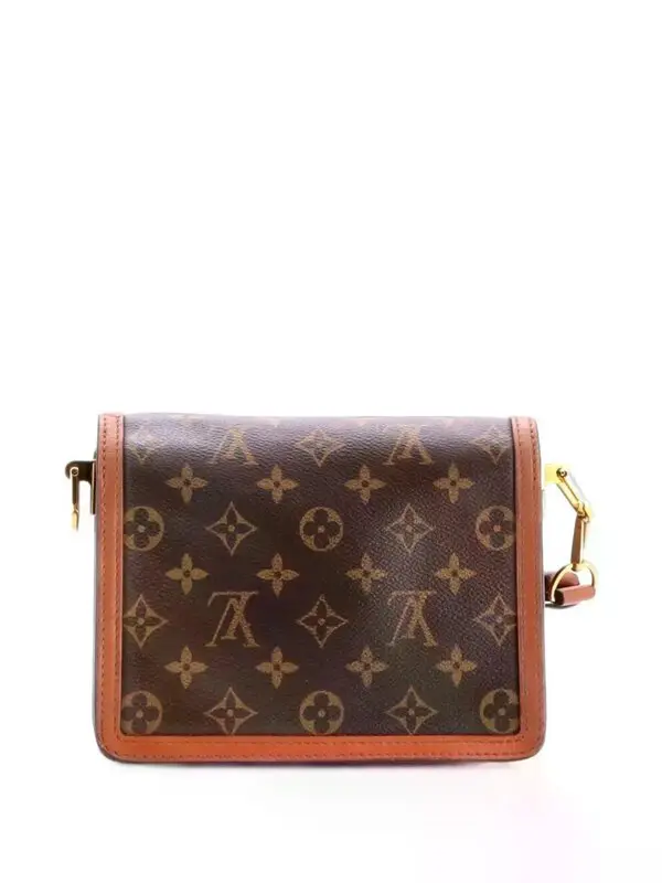 LOUIS VUITTON Dauphine Shoulder Bag Reverse Monogram Canvas Mini Crossbody Bag