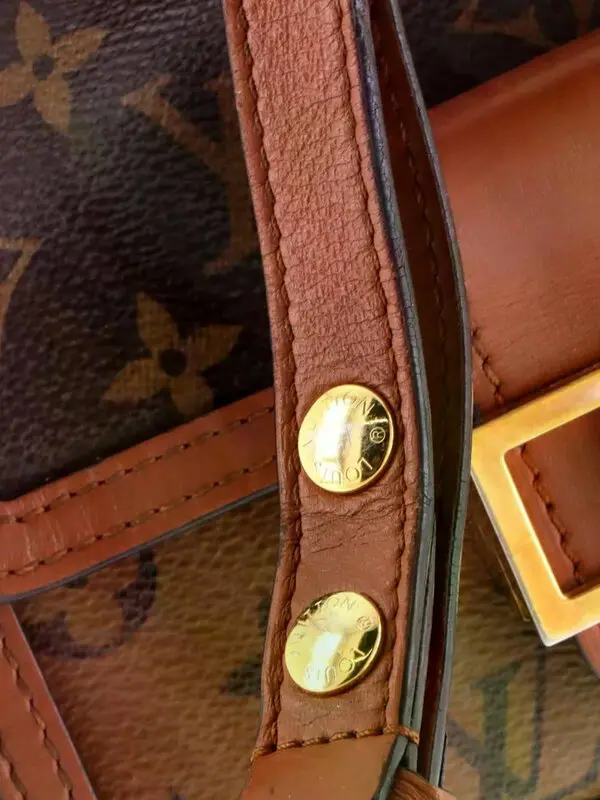LOUIS VUITTON Dauphine Shoulder Bag Reverse Monogram Canvas Mini Crossbody Bag