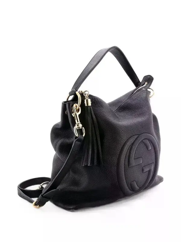 Gucci Soho Convertible Leather Large Hobo Bag