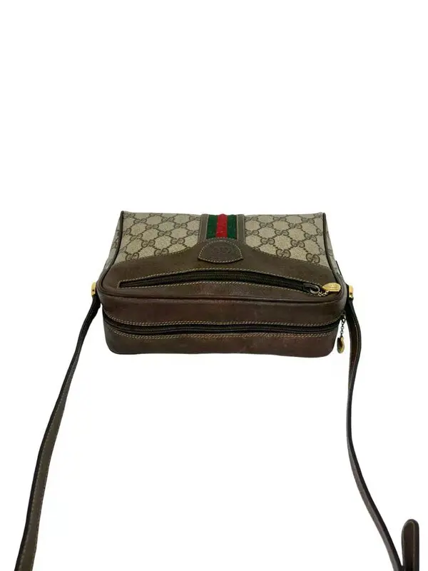 Gucci 20th Century Gg Supreme Web Crossbody Bag - Neutrals