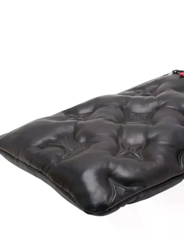 LOUIS VUITTON 2018 Monogram Puffer A4 Pouch Clutch Bag