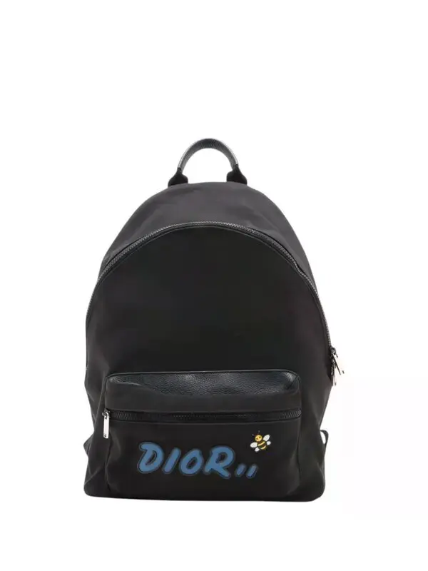 Dior 2010-2026 X Kaws Rider Backpack - Black