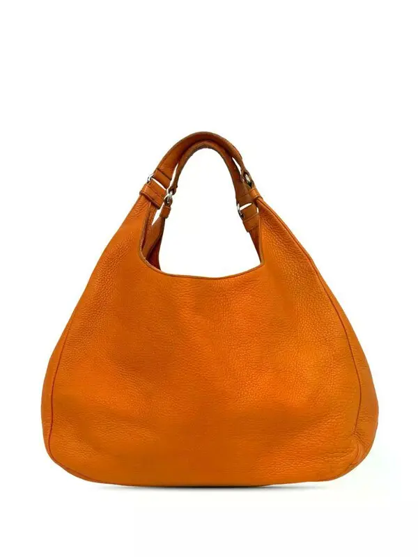 Bottega Veneta 2012-2026 Campana Hobo Bag - Orange
