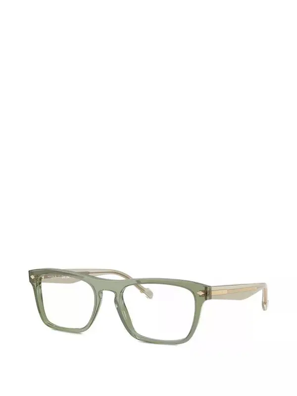 VOGUE EYEWEAR Rectangle Frame Eyeglasses - Green