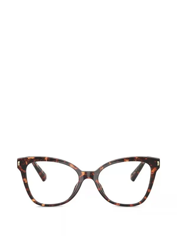 Michael Kors Beaune Cat-eye Glasses - Brown