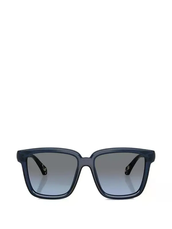 Moncler Clasico Square-frame Sunglasses - Blue