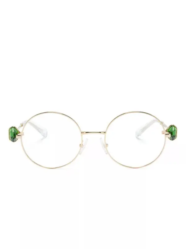 SWAROVSKI Sk1001 Round-frame Glasses