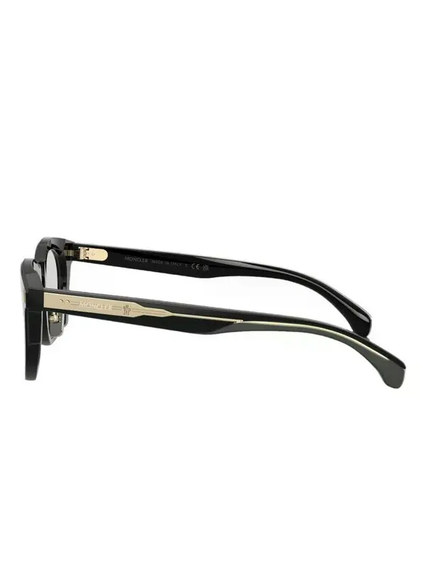 Moncler Gold-detail Round Frames